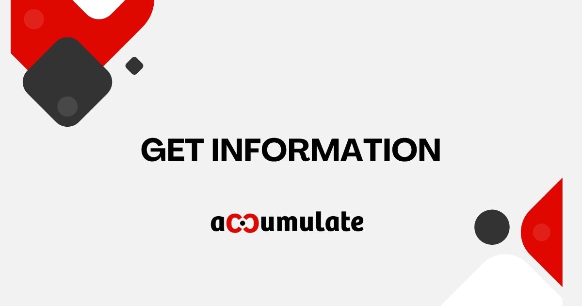 Get Information - Accumulate Reporting System